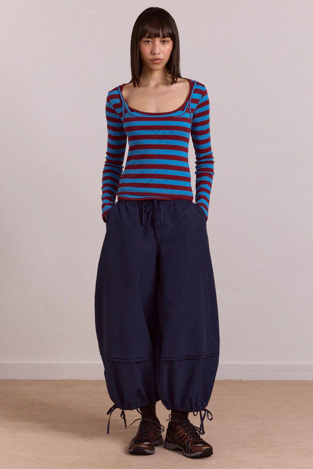 Damson Madder - Frida Bloomers, Navy – Spoiled Life