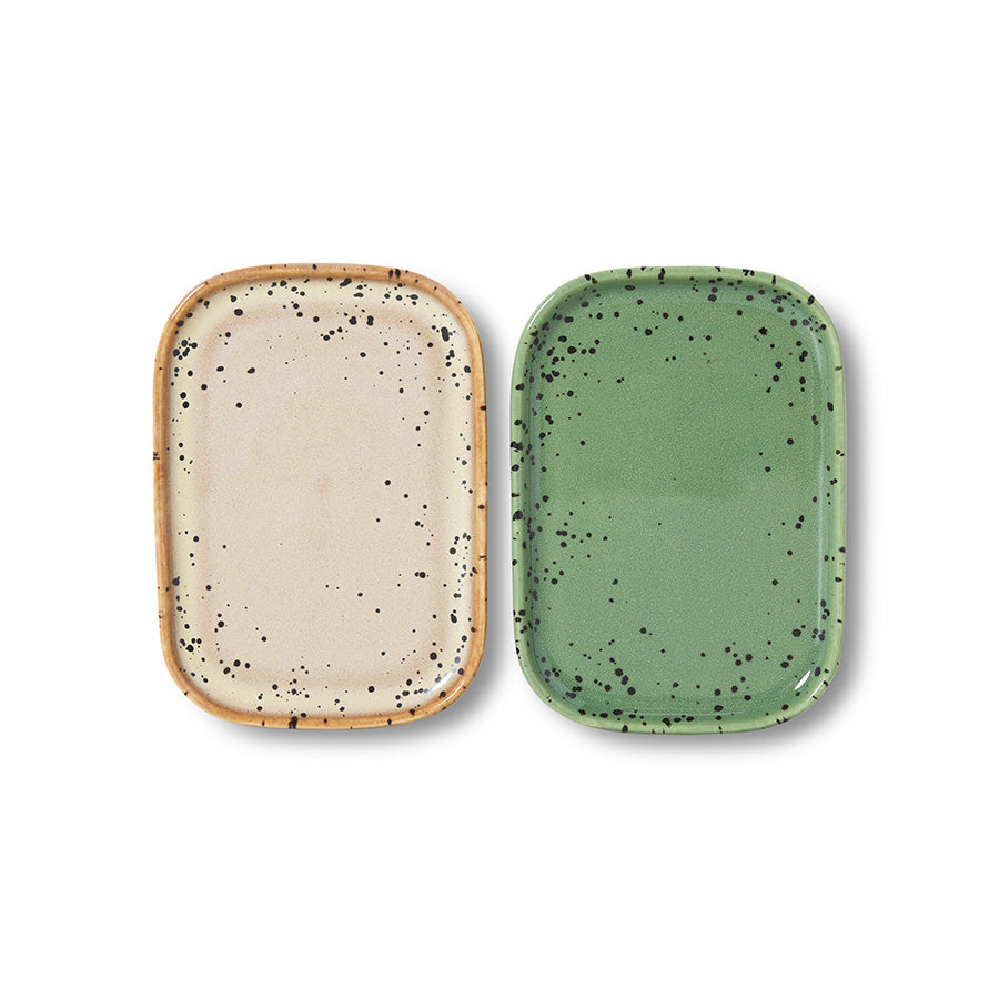 HKLIVING - 70s Ceramics: Small tray - Crayon – Spoiled Life